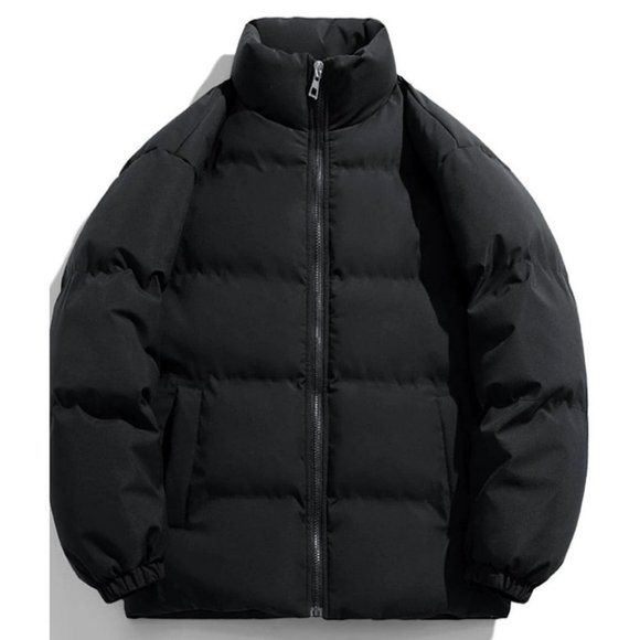 Jackets & Coats | Black Mens Puffer Coat | Poshmark